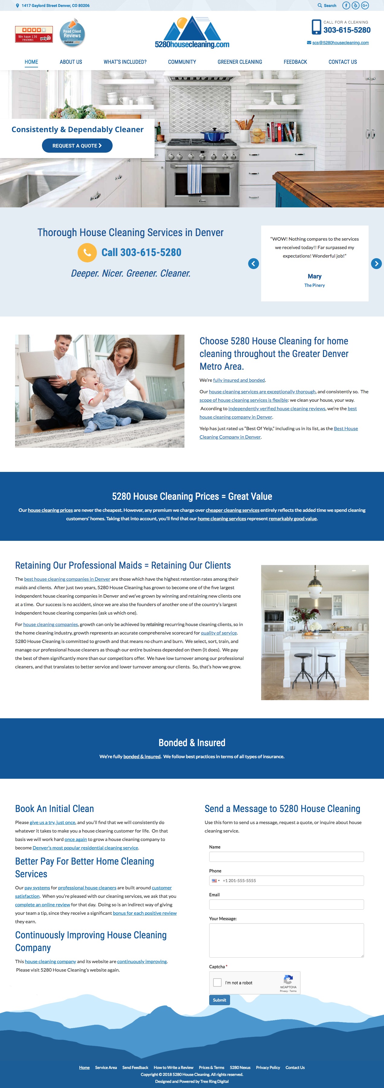 5280 House Cleaning - Bauer Studios